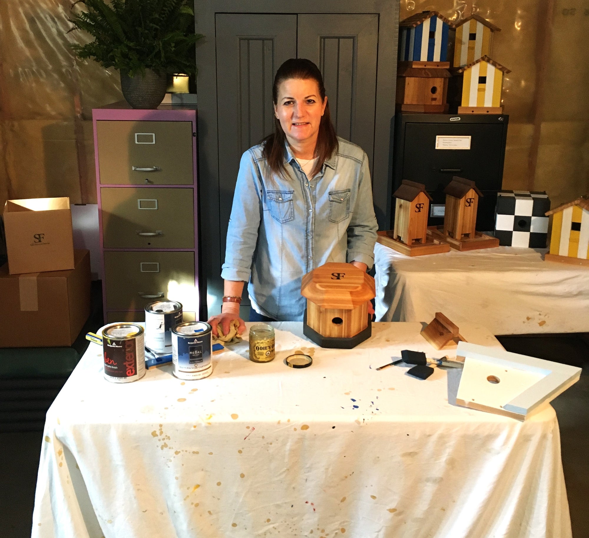 Sara Frances Designs - Functional & Sophisticated Pet Decor Birdhouses